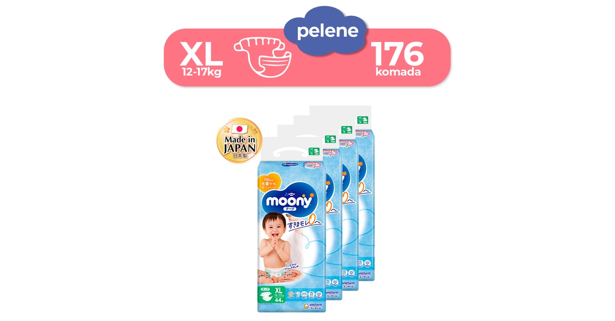 Moony Airfit XL pelene MegaBox | Joko